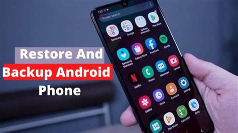 How To Restore And Backup Android How To Backup Android Phone YouTube