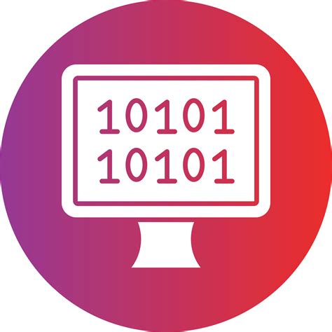 Vector Design Binary Icon Style 22529753 Vector Art At Vecteezy