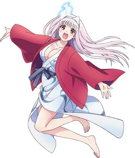 Miura Tadahiro Yunohana Yuuna Yuragisou No Yuuna San Highres Official Art 1girl D Albino