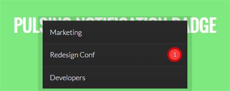 CSS Notifications Examples