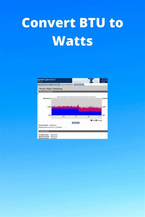 Convert BTU To Watts BTU To Watts Easily Generators Zone