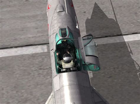 Green Cockpit From Outside View