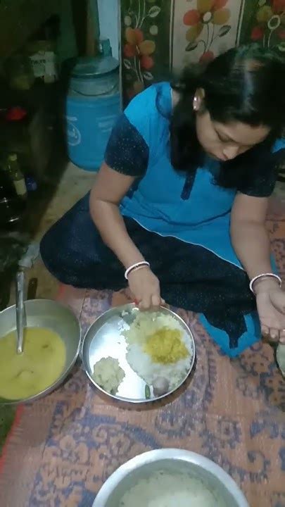 আজকের মেনু ডাল আলু মাখা গরম গরম ভাত। 🤓 Youtube