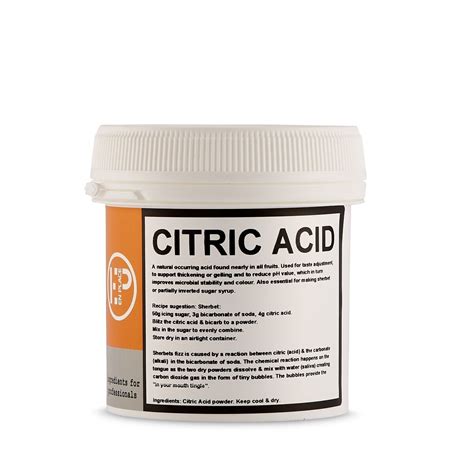 Citric Acid 500g Craic Foods