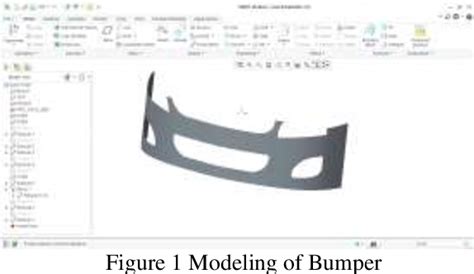 Figure 1 From Impact Analysis Of Car Front Bumper To Enhance Crashworthiness Semantic Scholar