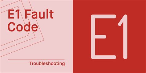 What Does E1 Mean On A Boiler E1 Error Code Solutions Heatable