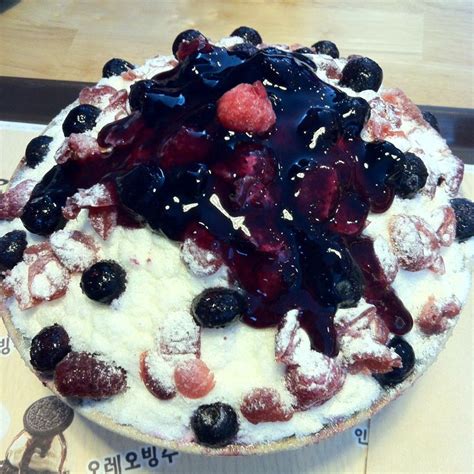 설앤빈 요거베리빙수