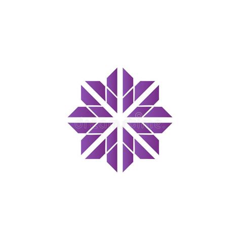 Motif Logo Simple Angular Logo Can Be Used For Textile Stock Vector