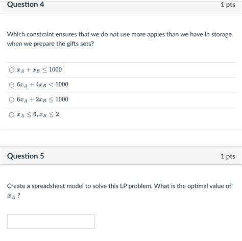 Solved Question 41 ﻿ptswhich Constraint Ensures That We Do