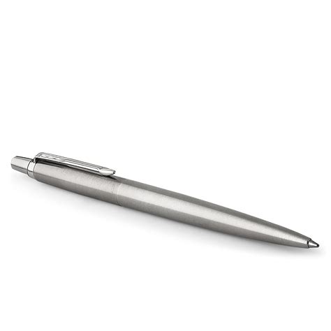 Parker Jotter Stylo Bille Acier Inoxydable Avec Attributs Chromés