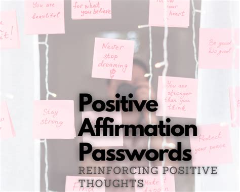 Positive Affirmation Passwords Happy Honeysuckle Healing Center