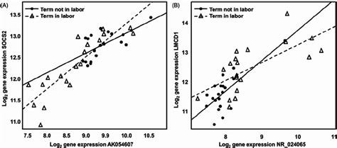 Correlation And Co Differential Expression Of Mrna Lncrna Download