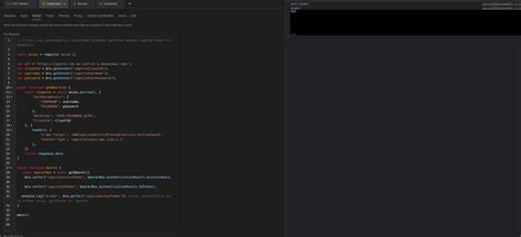 Unable To Set Either Env Or Collection Variables Via Collection Level
