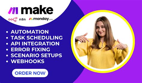 Setup Make Com Automation Make Scenarios Make Com Ai Integration And Zapier By Tobypro1 Fiverr