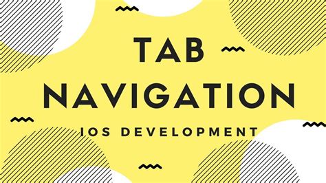 IOS Development Creating Tab Navigation With WebView YouTube