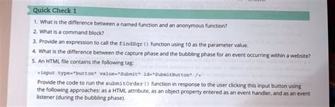 Solved Texts Javascript Quick Check 1 Quick Check 1 1 What Is The