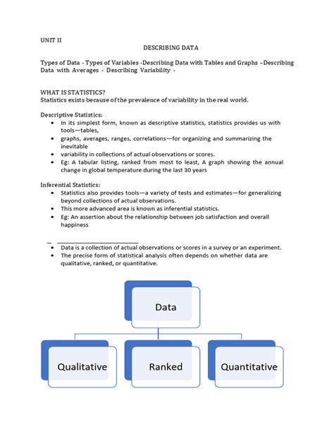 Unit 2 Pdf Variance Mean