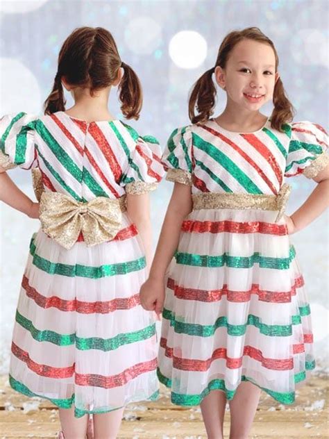 Candy Cane Color Dress