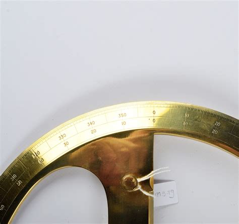 Circular Protractor Or Navigational Plotter Chas Smith Fleaglass