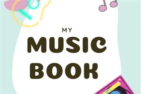 My Music Book Manuscript Paper Schools Music Market