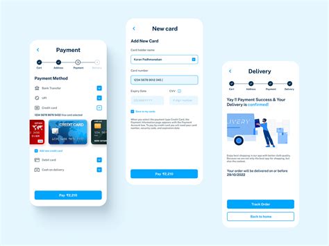 Credit Card Checkout Ui Behance