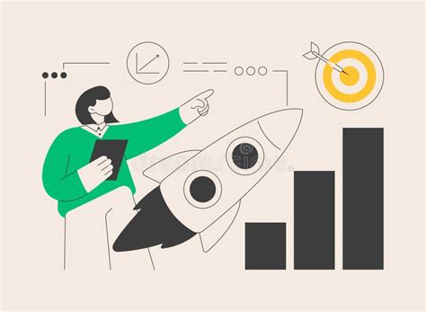 Data Initiative Abstract Concept Vector Illustration Stock Vector