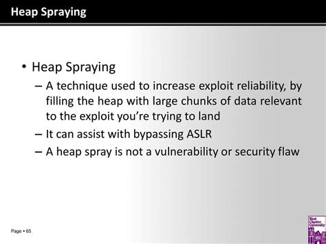 Csc 495583 Topics Of Software Security Heap Exploitation 2 Ppt