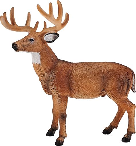 Mojo White Tail Buck Deer Realistic International Wildlife Toy Replica