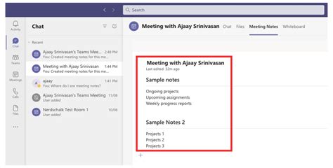 Collaborative Meeting Notes In Microsoft TEams Itequia