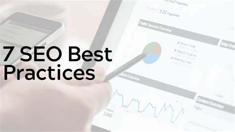 7 Best Seo Practices To Improve Your Rankings