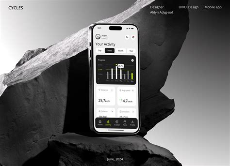 CYCLES UX UI DESIGN MOBILE APP Behance