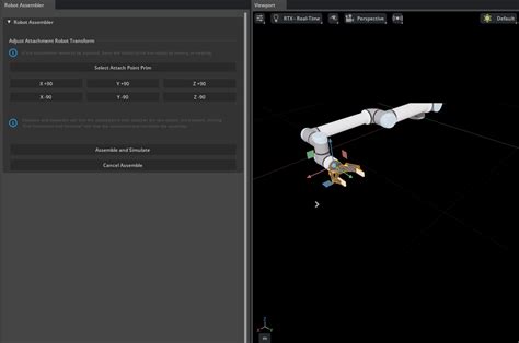 Robot Assembler — Isaac Sim Documentation