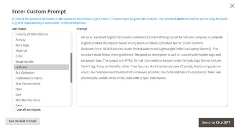 Magento 2 Chatgpt Ai Content Generator
