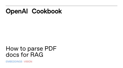 How To Parse Pdf Docs For Rag Openai Cookbook