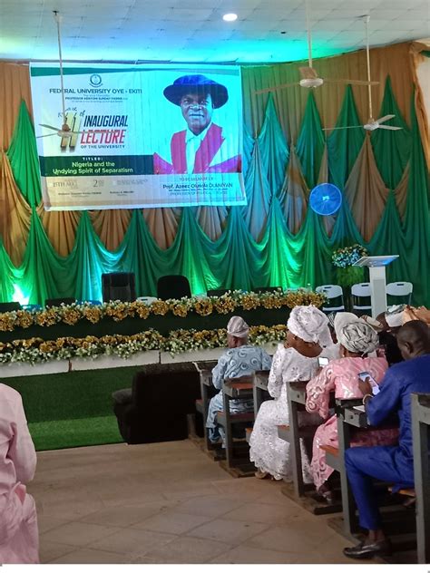 Digital Transformation And Technology Federal University Oye Ekiti On Linkedin 11th Inaugural