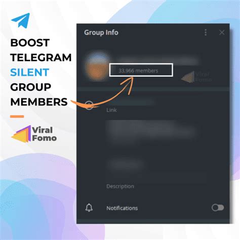 Boost Telegram Silent Group Members ViralFOMO