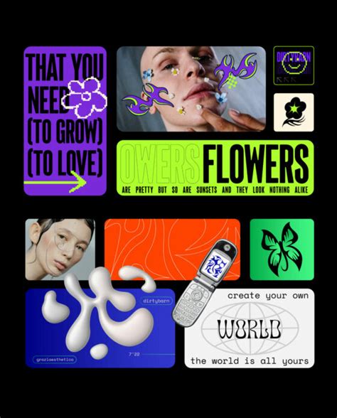 Bento Grid Social Media Templates 6 Layouts Dirtybarn