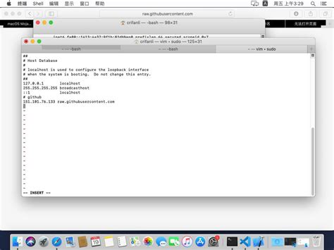 已解决Win中VMWare的macOS安装brew报错curl Failed to connect to raw githubusercontent port