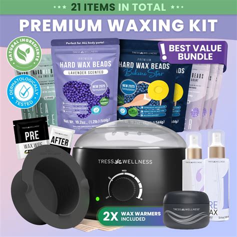 Starter Waxing Kit By Tress Wellness