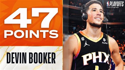 Devin Booker GOES OFF For Career-High Tying 47 Points In Suns Game 5 W!| April 25, 2023 # ...