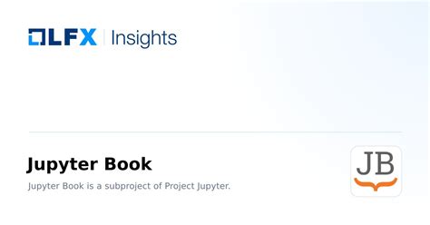 Jupyter Book Insights Lfx Insights