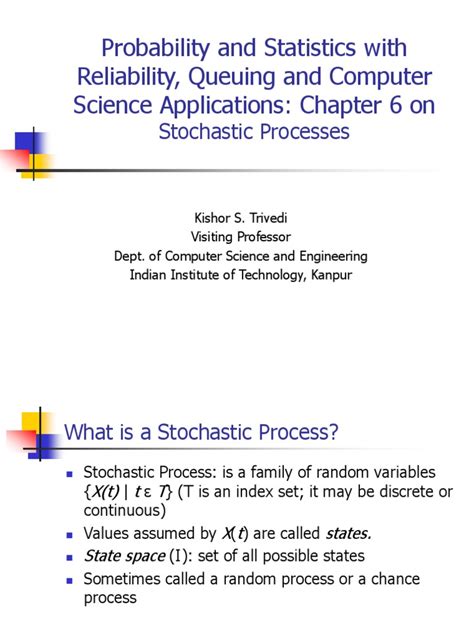 Stochastic Processes And Their Applications In Modeling Queuing Systems And Reliability Analysis