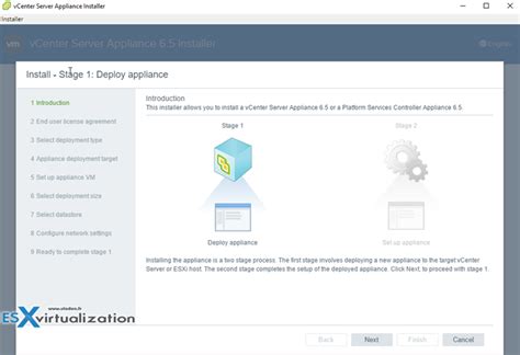 How To Deploy VMware VCSA VMware VCenter Server Appliance ESX Virtualization