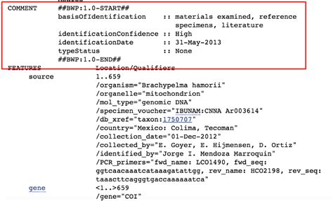 Bwp Data Standard Extension — Bwp Informatics Sops 10 Documentation