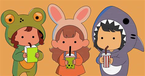 나란히 서 있는 만화 캐릭터 그룹 벡터 Unsplash의 벽지 이미지