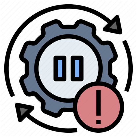 caution error interrupt problem warning icon