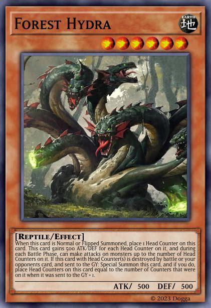 Forest Hydra R Customyugioh