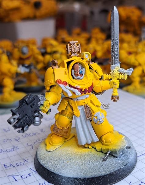 Captain In Terminator Armor Wip R Imperialfists