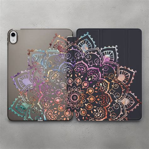 Colorful Mandala Ipad Case Dream Catcher Design Etsy