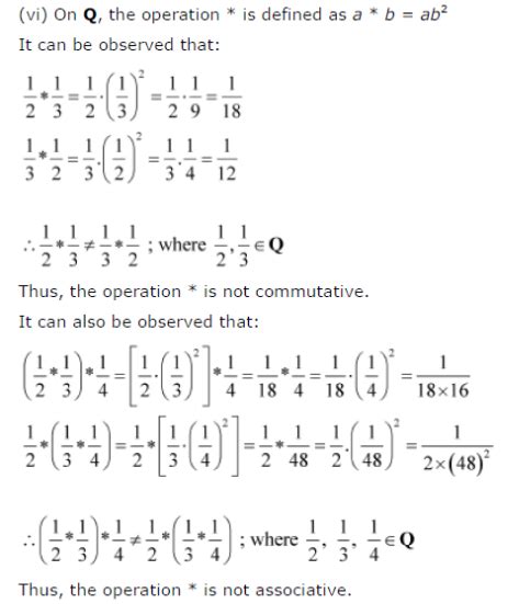 Let Be A Binary Operation On The Set Q Of Rational Numbers As Follows